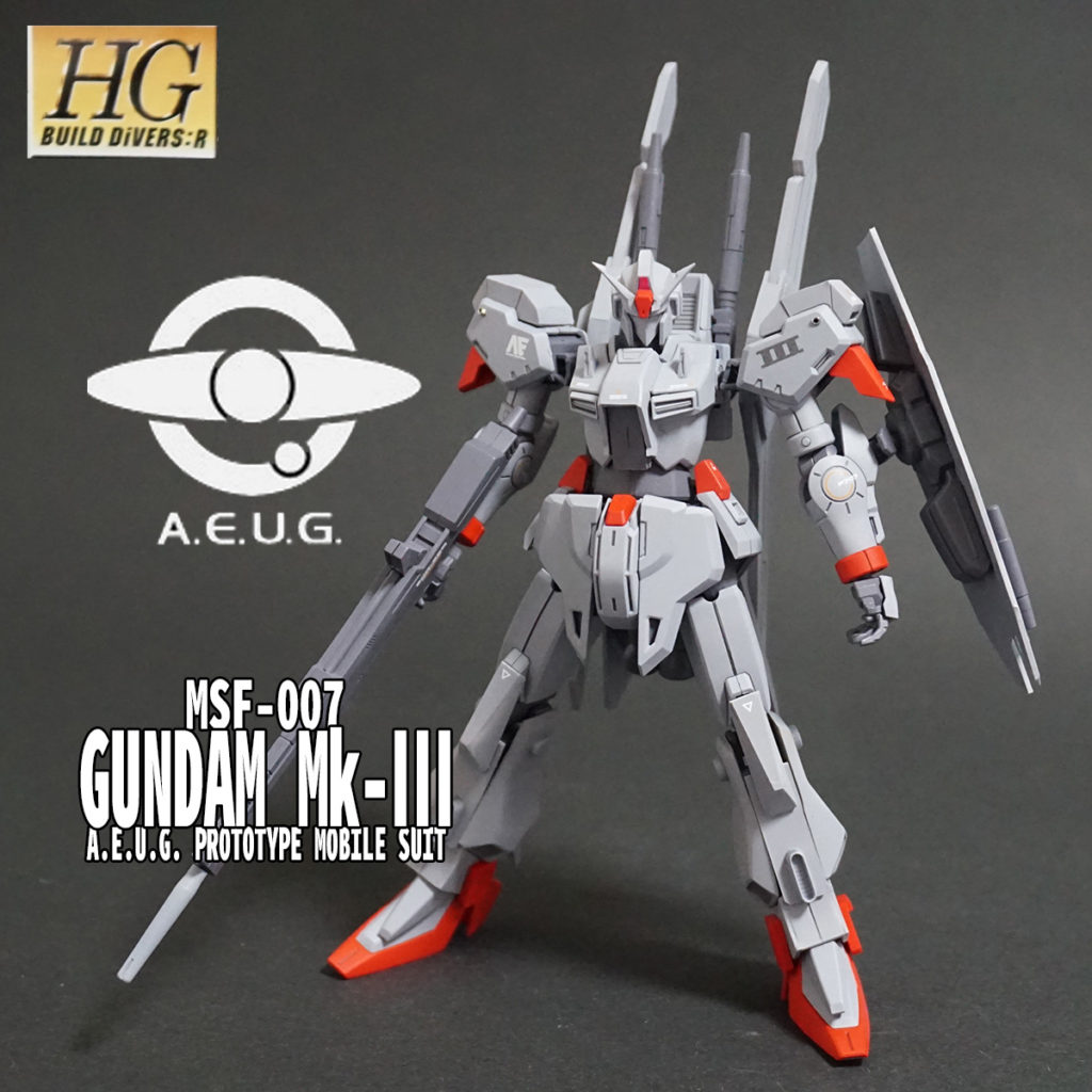 HGUC ガンダムMk-Ⅲ | DMNのガンプラ作成記