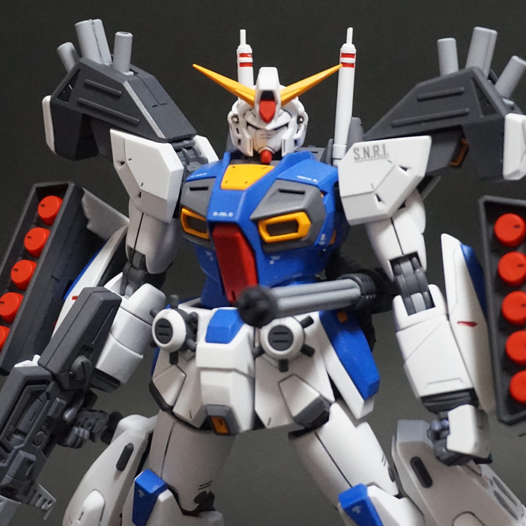 MG ガンダムF90 TYPE-D 完成！！ 【・・・道理でね】