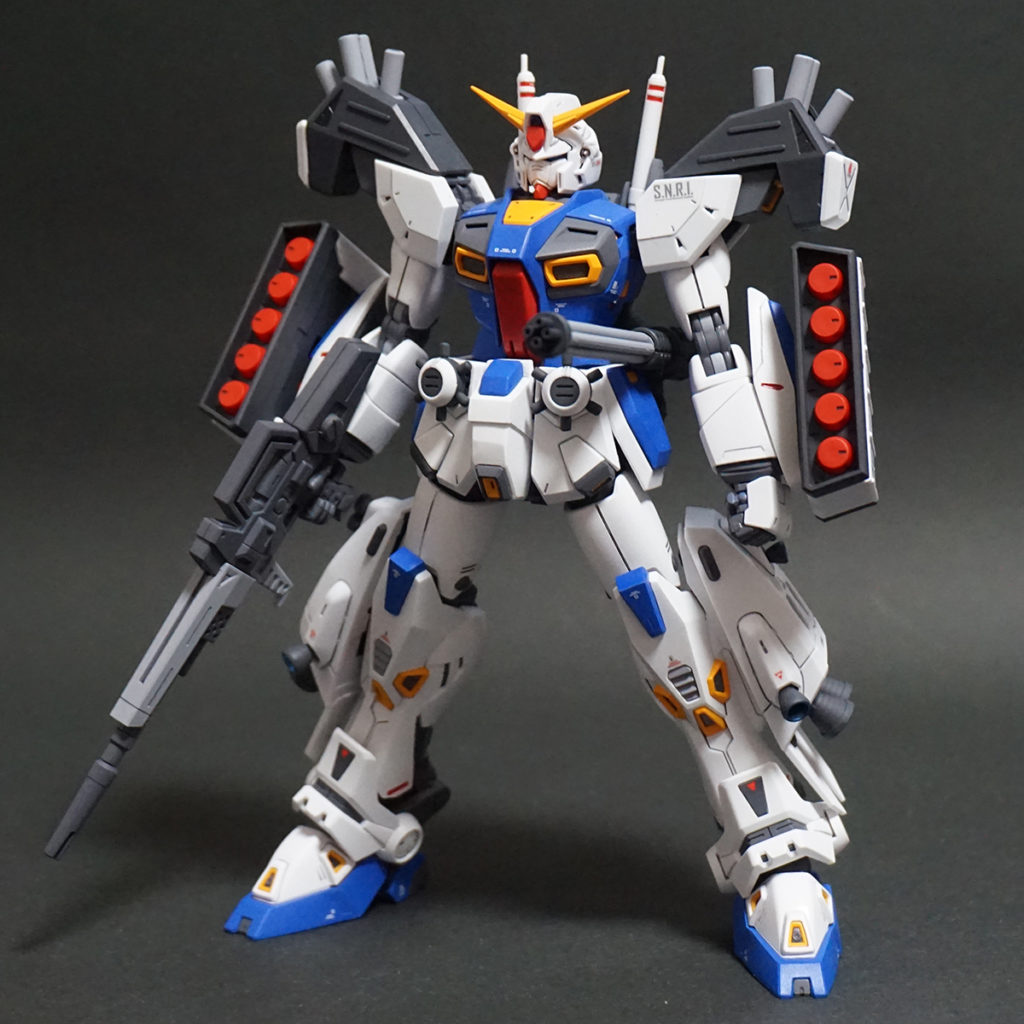 MG ガンダムF90 TYPE-D 完成！！ 【・・・道理でね】