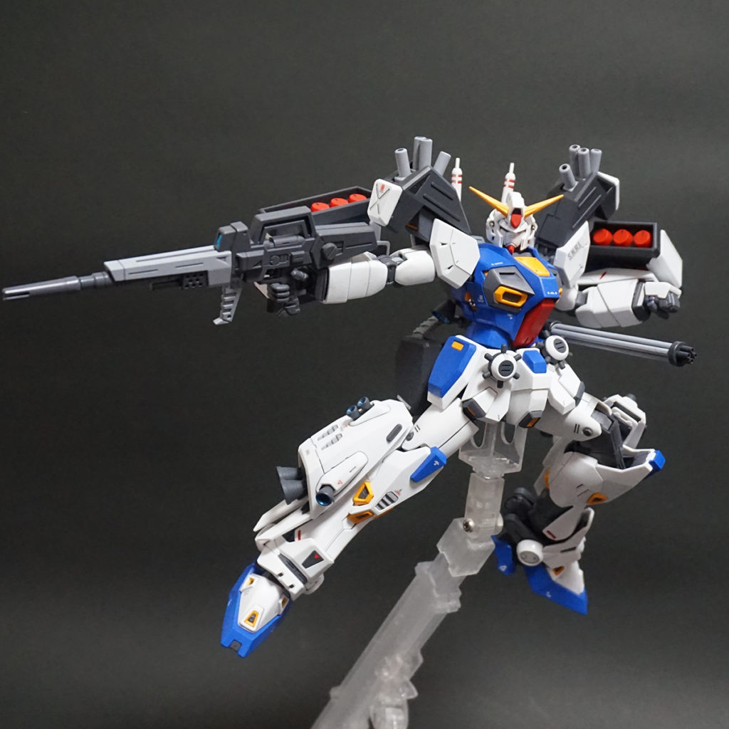 MG ガンダムF90 TYPE-D 完成！！ 【・・・道理でね】