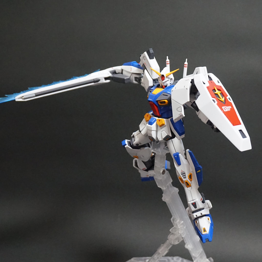 MG ガンダムF90 TYPE-G 完成！！ 【妙に敵意を感じたもんな・・・】