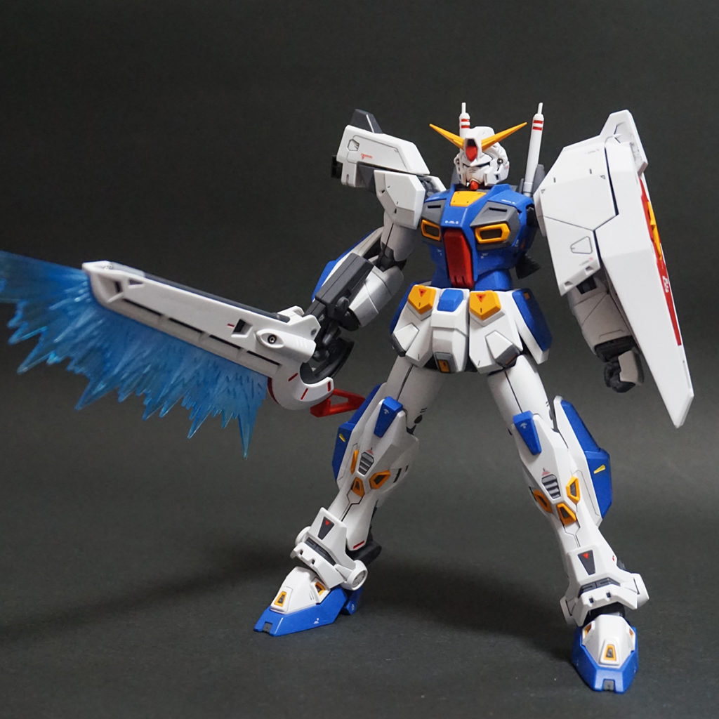 MG ガンダムF90 TYPE-G 完成！！ 【妙に敵意を感じたもんな・・・】