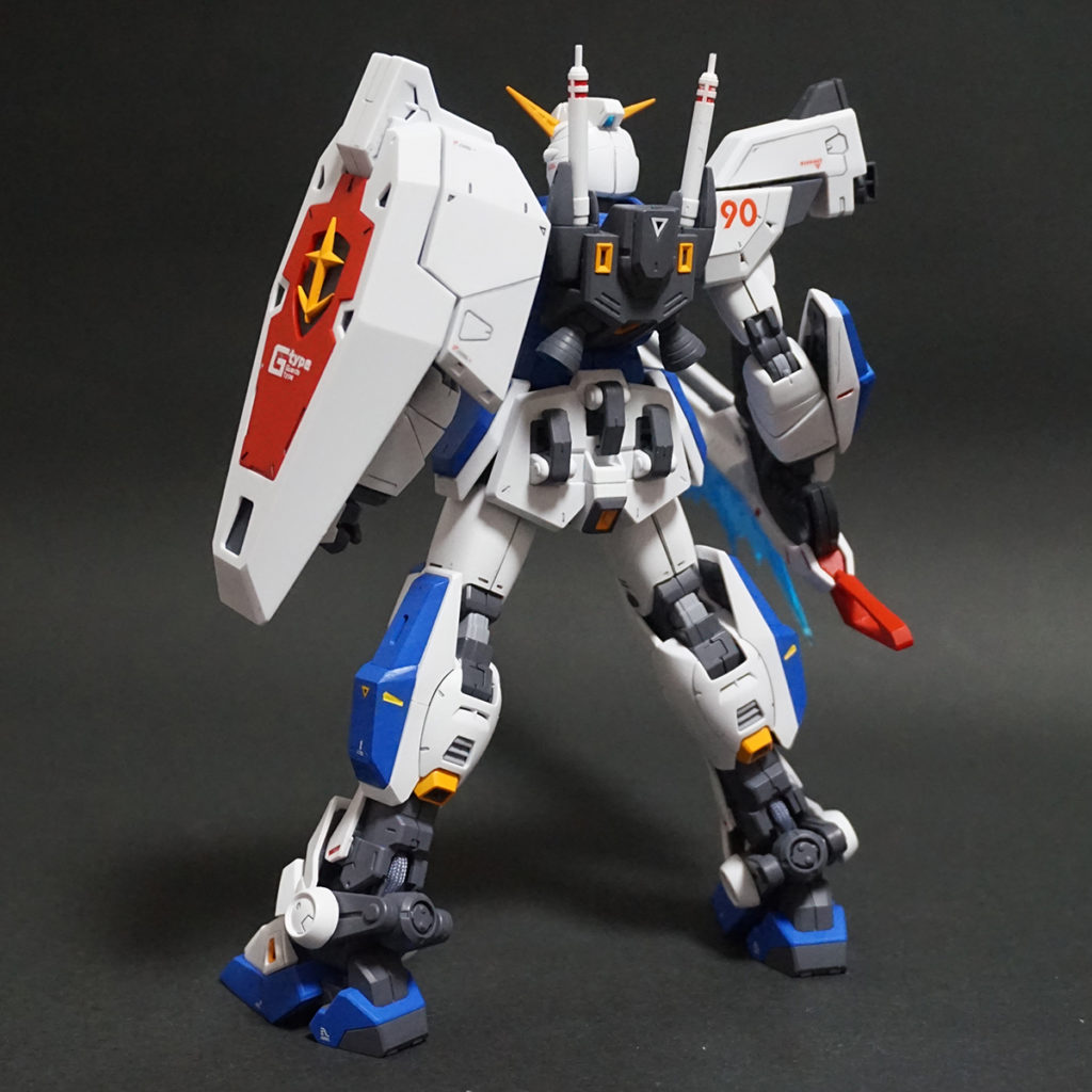 MG ガンダムF90 TYPE-G 完成！！ 【妙に敵意を感じたもんな・・・】