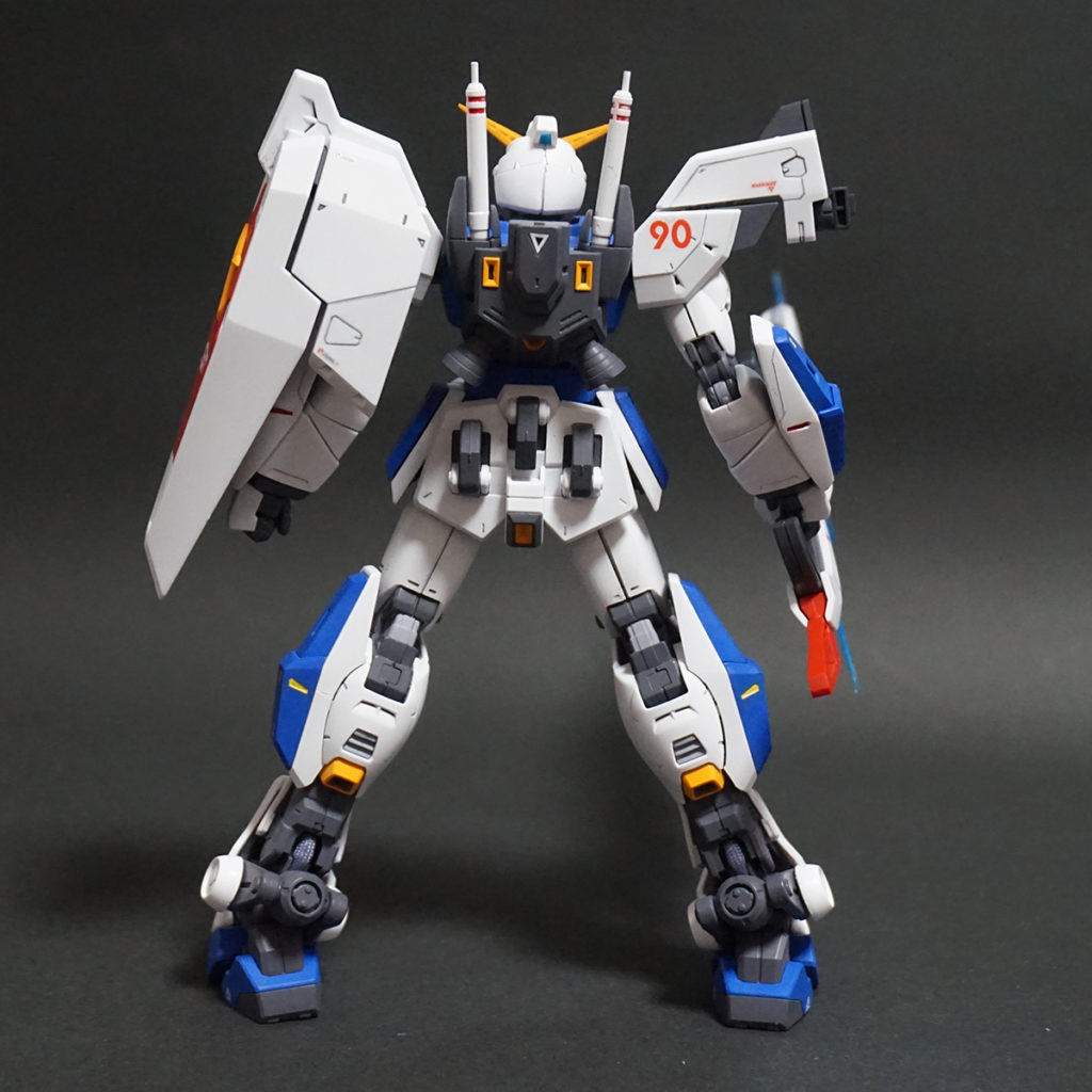 MG ガンダムF90 TYPE-G 完成！！ 【妙に敵意を感じたもんな・・・】