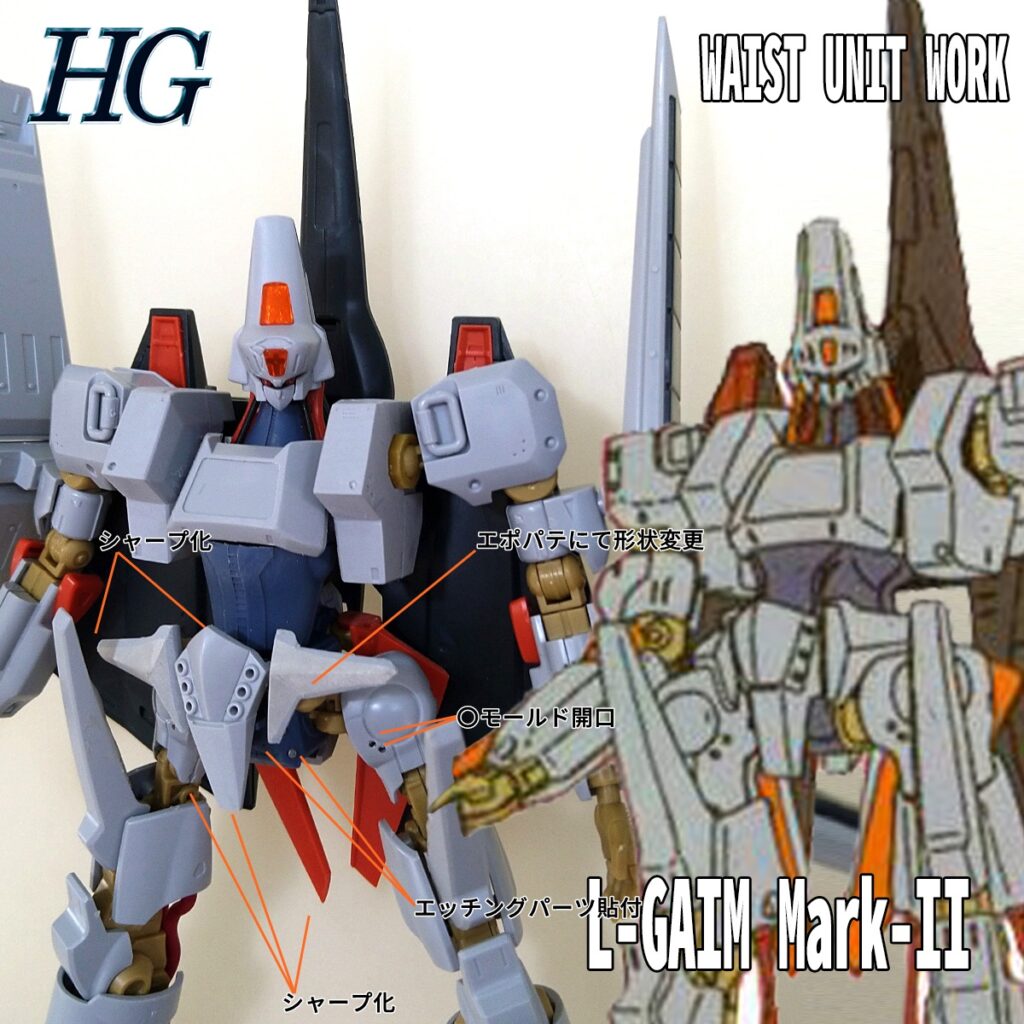 HG エルガイムMk-2 | DMNのガンプラ作成記
