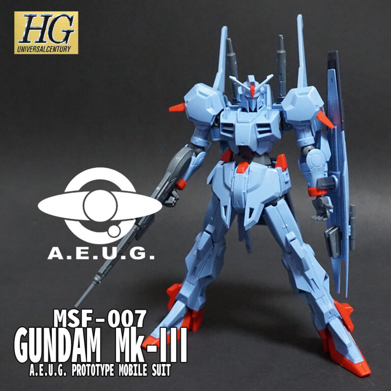 HGUC ガンダムMk-Ⅲ | DMNのガンプラ作成記