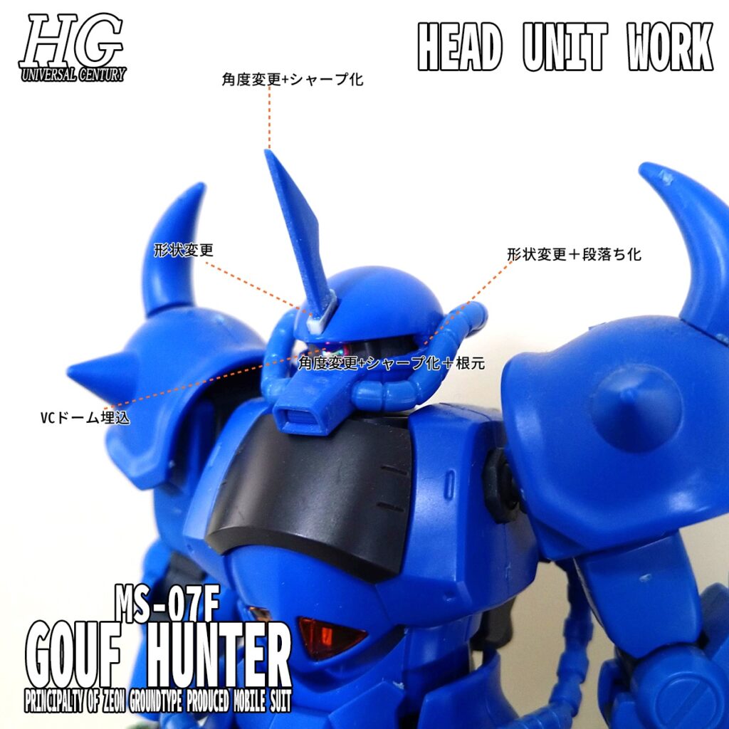 HGUC グフハンター | DMNのガンプラ作成記