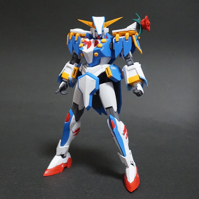 HGFC ガンダムヴェルサイユ (ガンダムローズ改造品) 完成！！