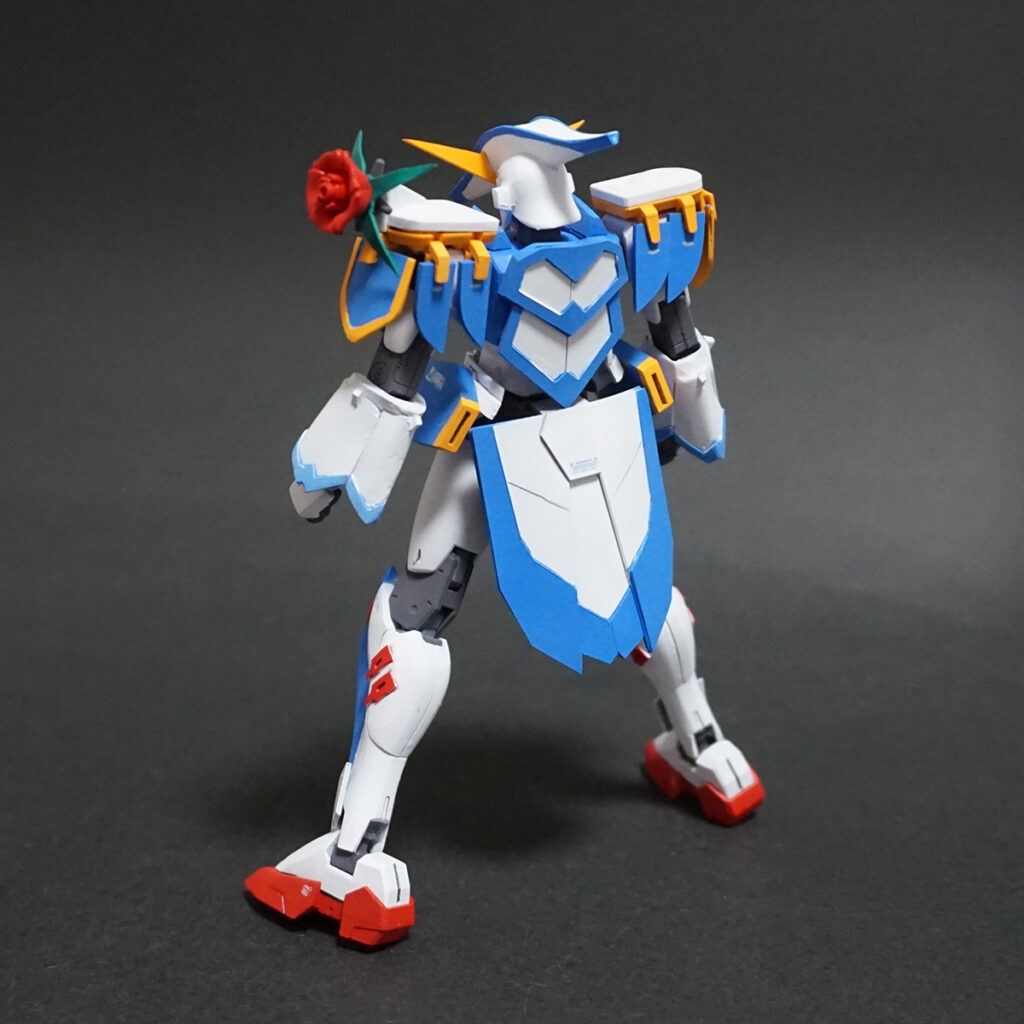 HGFC ガンダムヴェルサイユ (ガンダムローズ改造品) 完成！！