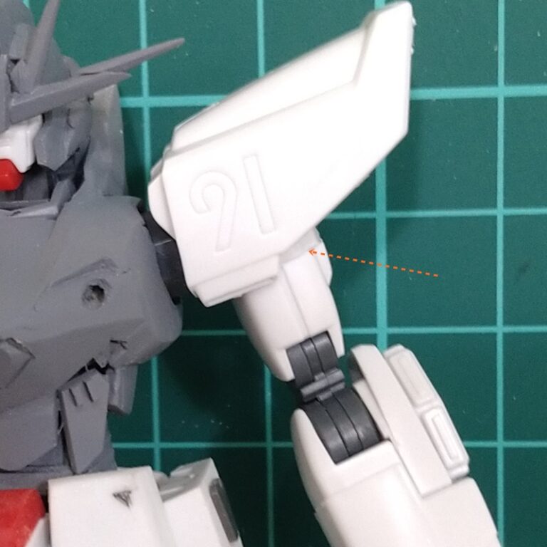 HGUC ガンダムF91 → ガンダムF92 腕部改造編